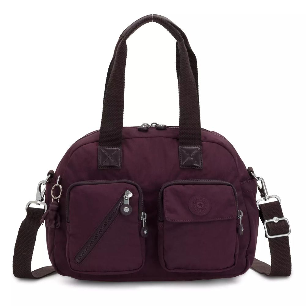 Kipling Defea Up Purple Fig