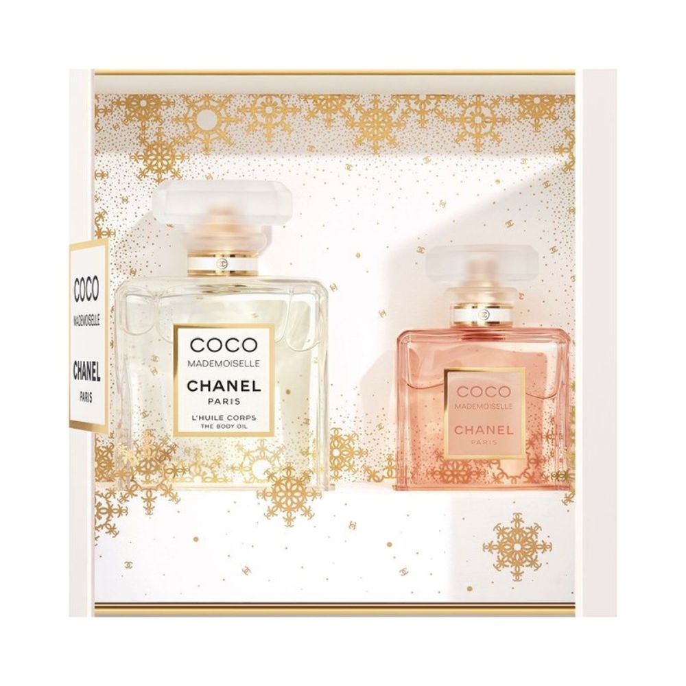 Chanel Coco Mademoiselle Eau de Parfum 50ml & Huile Corps Body Oil 100