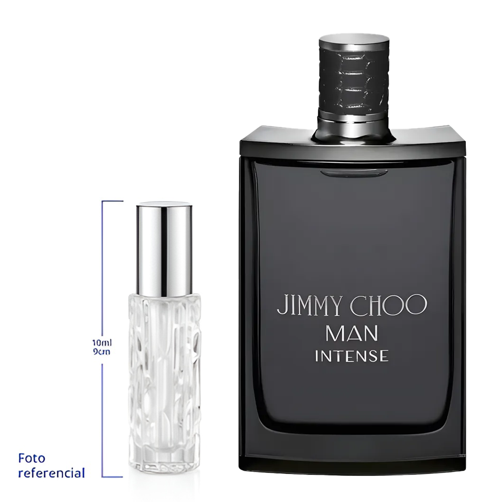 Jimmy Choo Men Intense Decant Travel Size 10ml 95 a 150 Sprays Aprox E