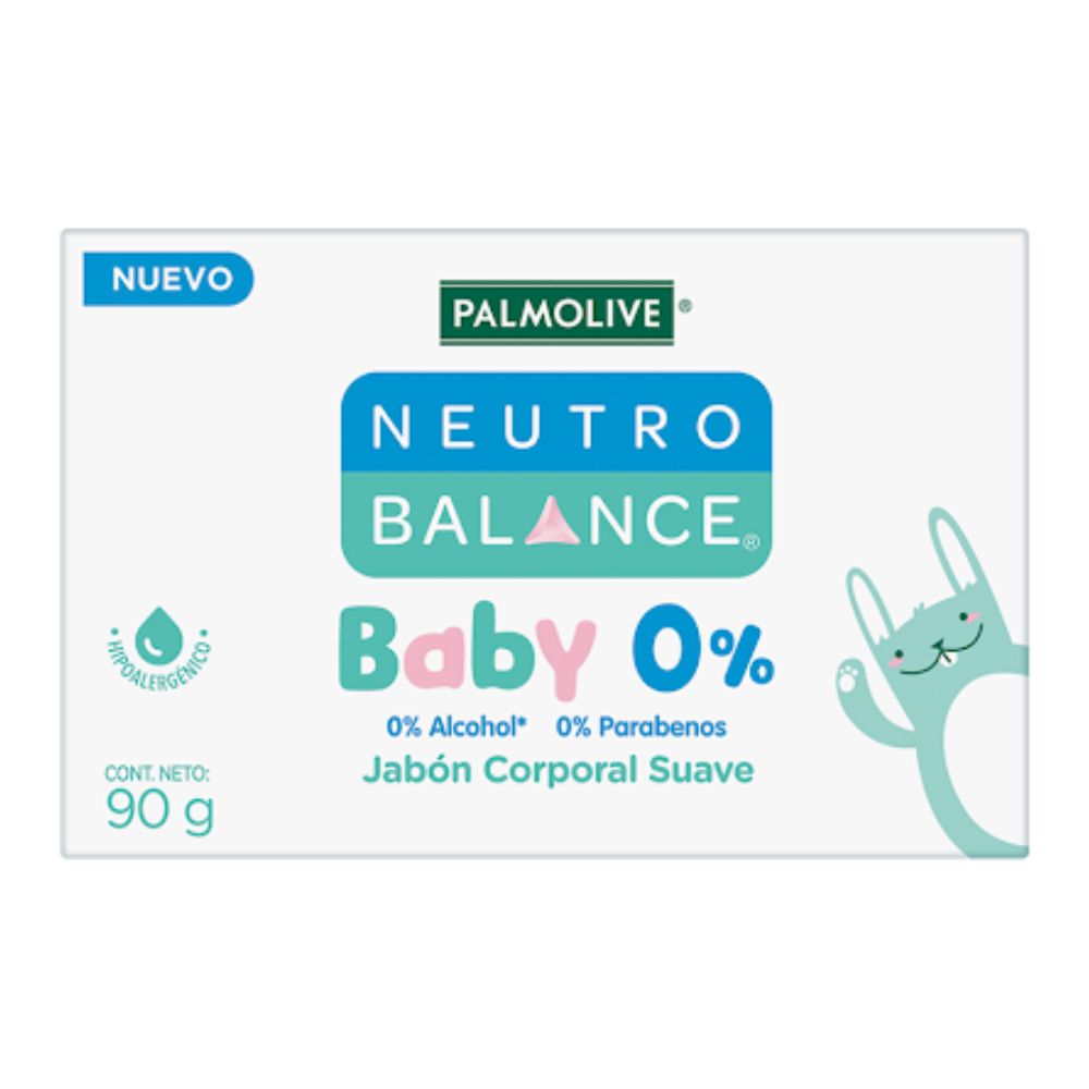 Palmolive Jabón En Barra Neutro Balance Baby 90gr