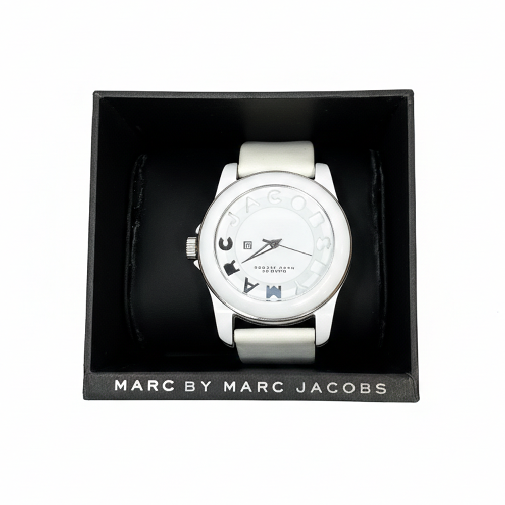Marc Jacobs Reloj Baker Para Damas White