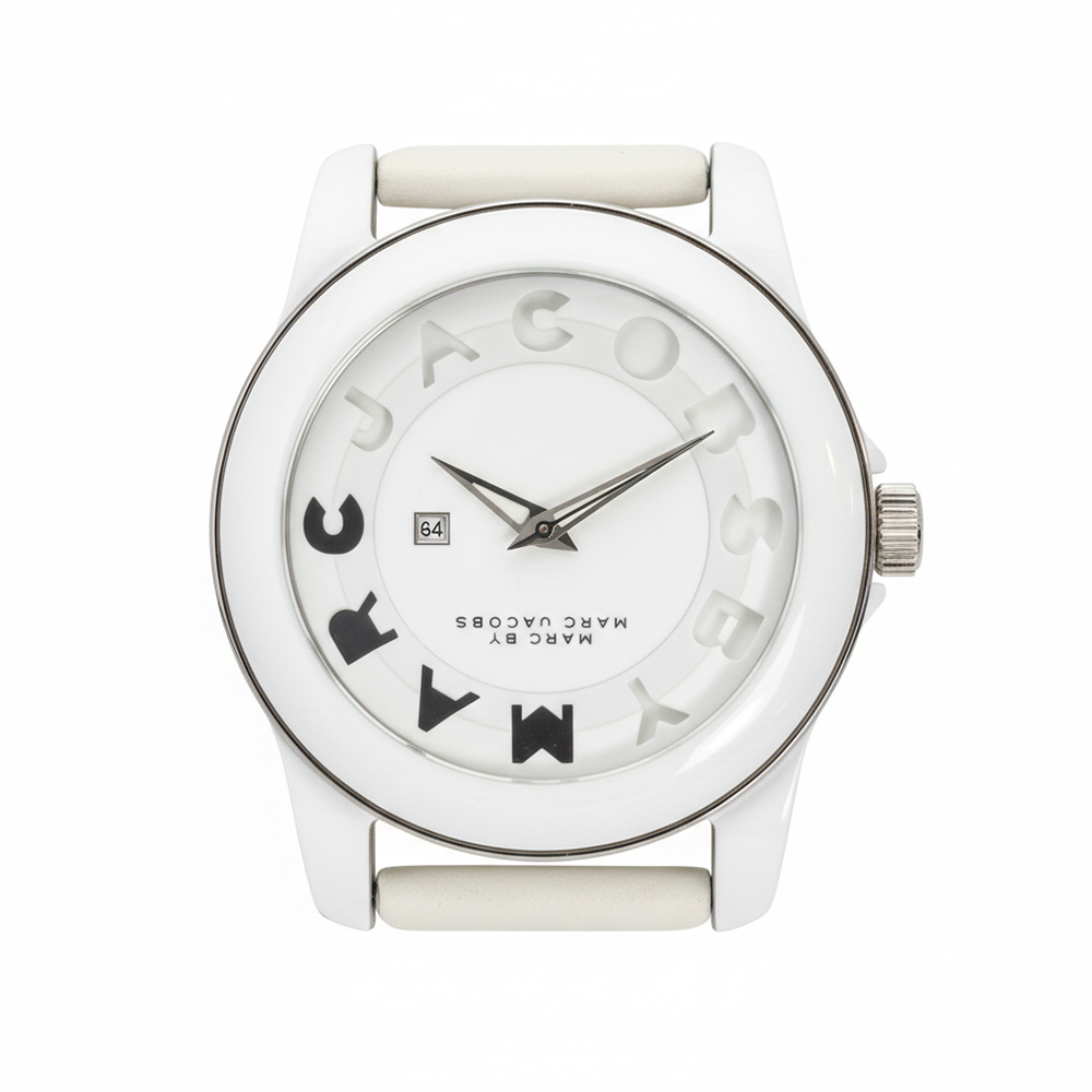 Marc Jacobs Reloj Baker Para Damas White