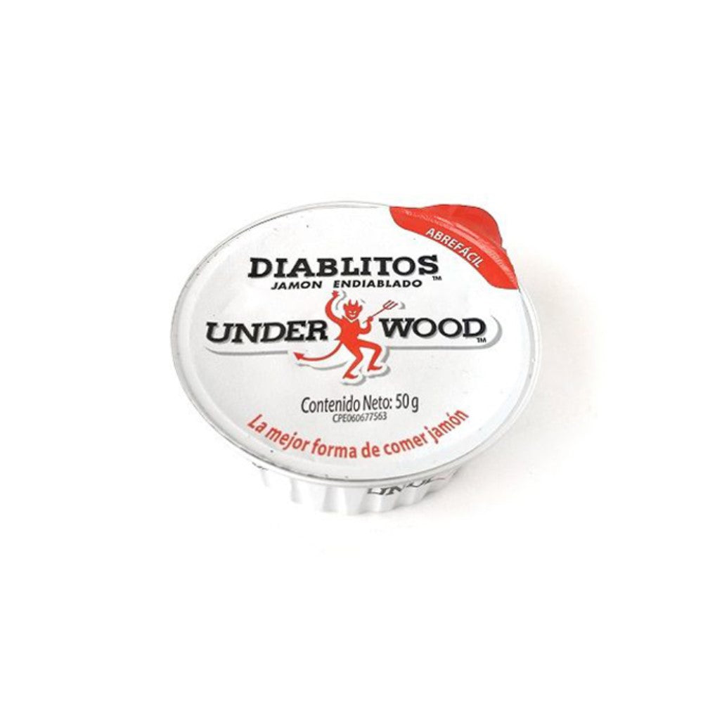 Diablitos UnderWood abrefacil Jamon Endiablado 50g
