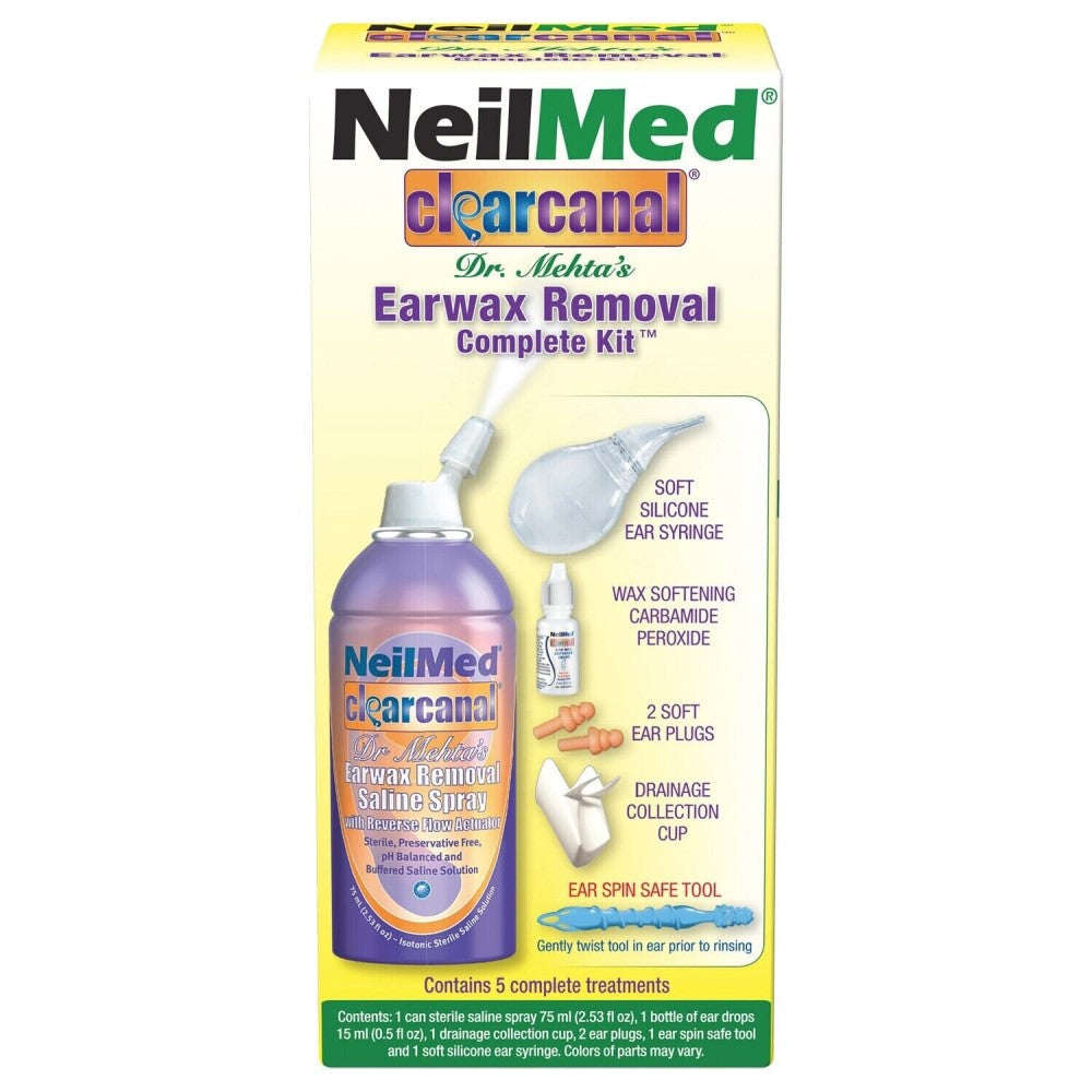 Kit Neilmed Earwax Removal Clear Canal