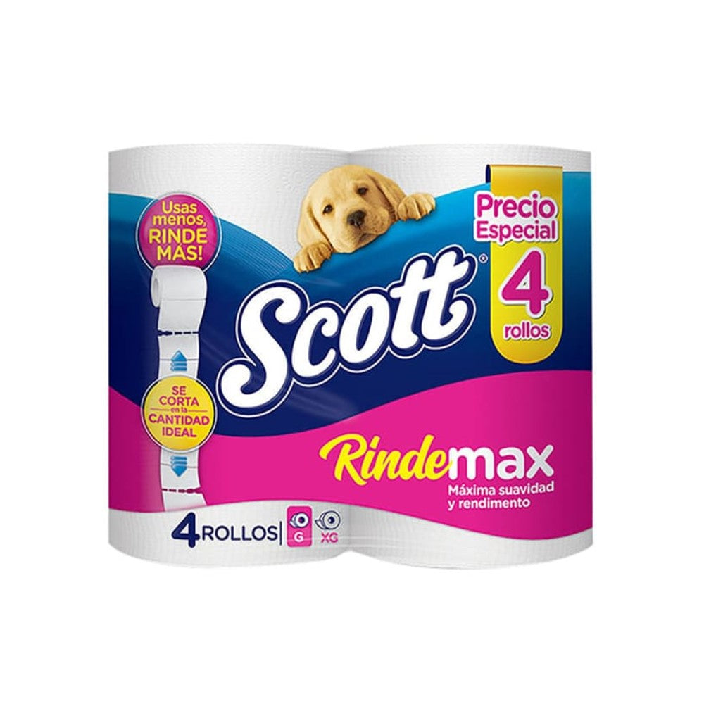 Scott Papel de Baño Rinde Max 4und